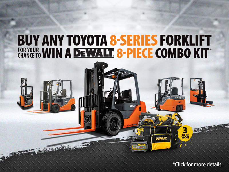 Buy New Toyota Forklifts for Sale - Toyota Material Handling Australia